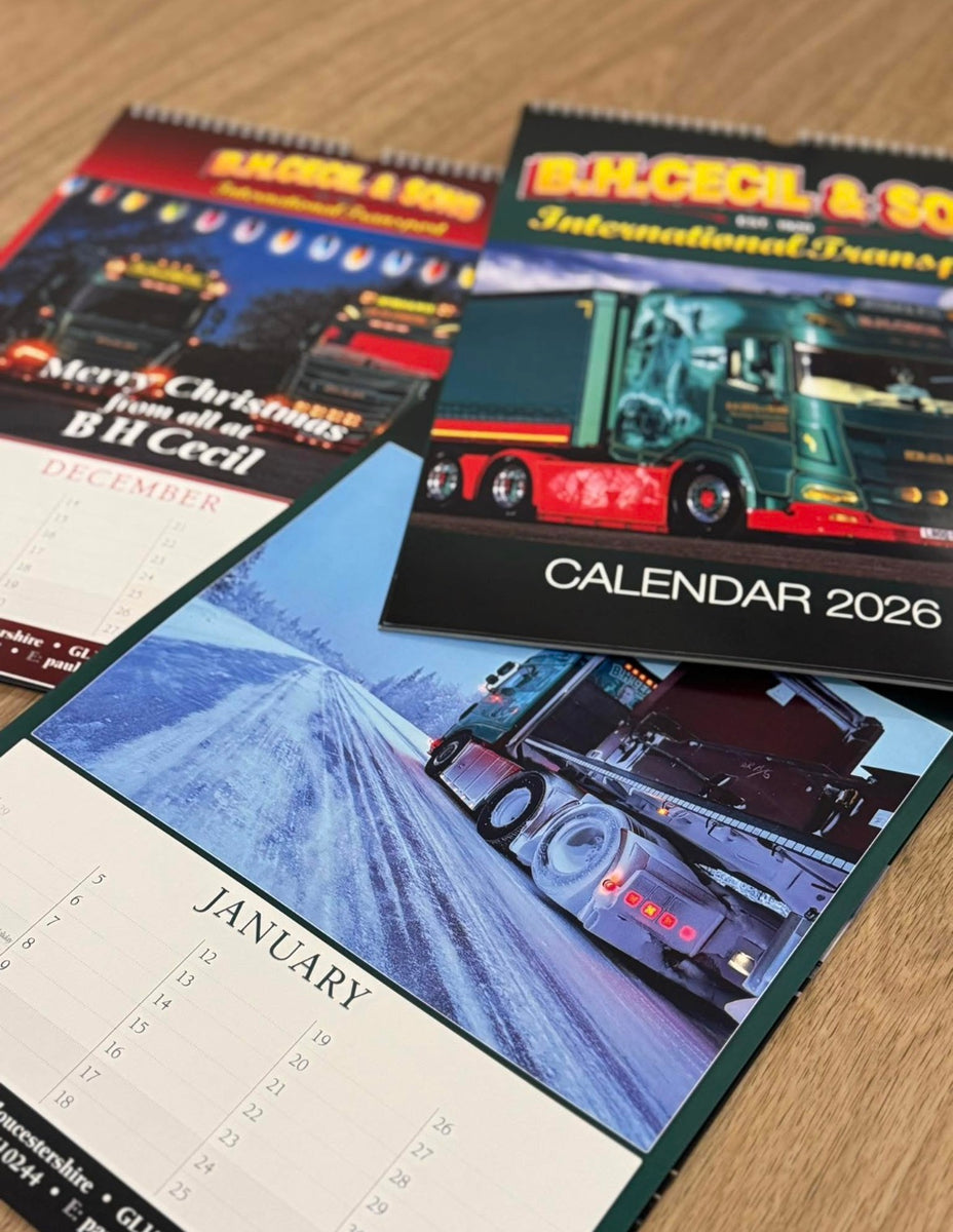 B.H. Cecil 2026 Calendar – Maguires Models