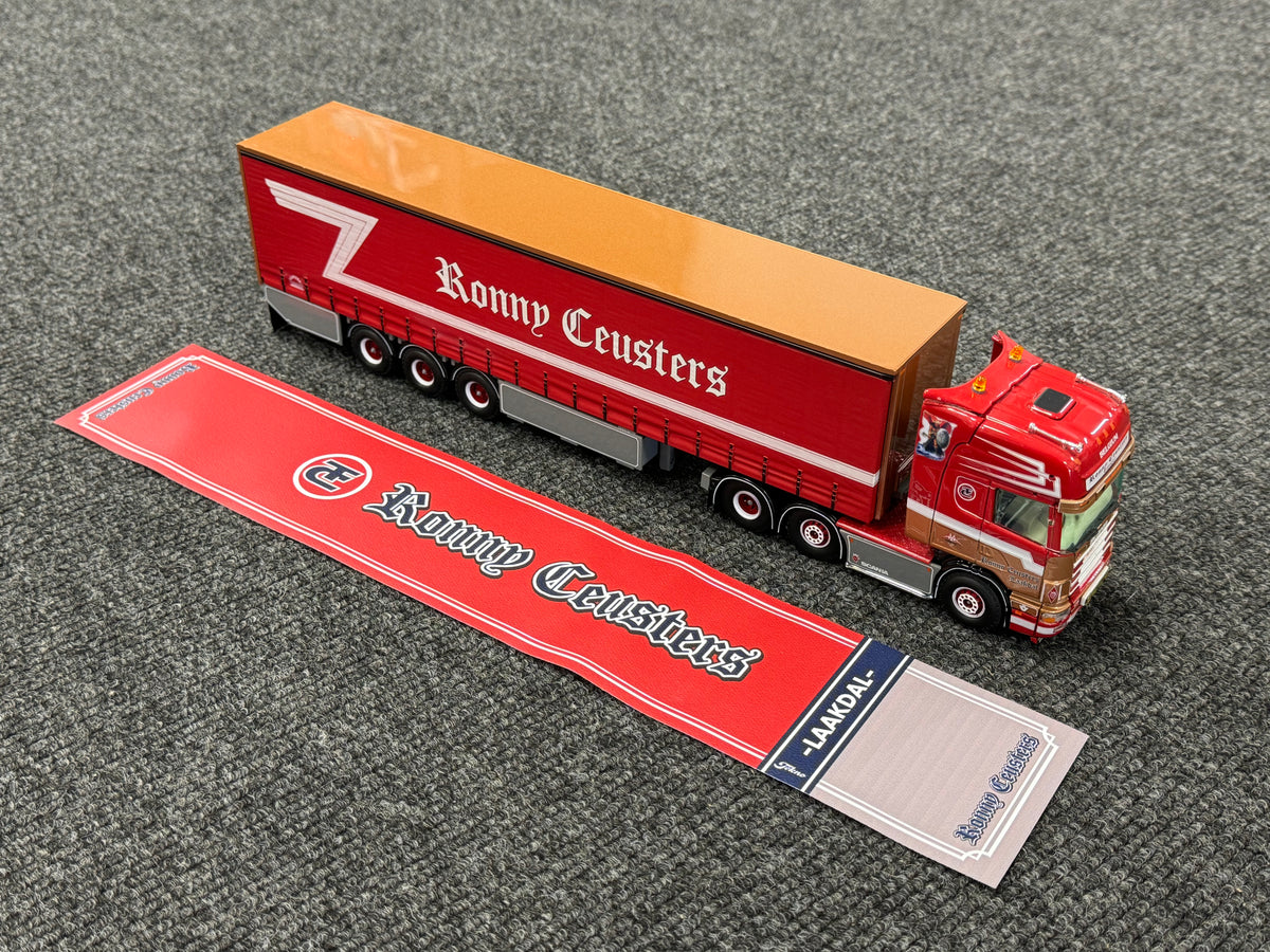 87510 | Truck & Trailer Display Matt "Ronny Ceusters" – Maguires Models