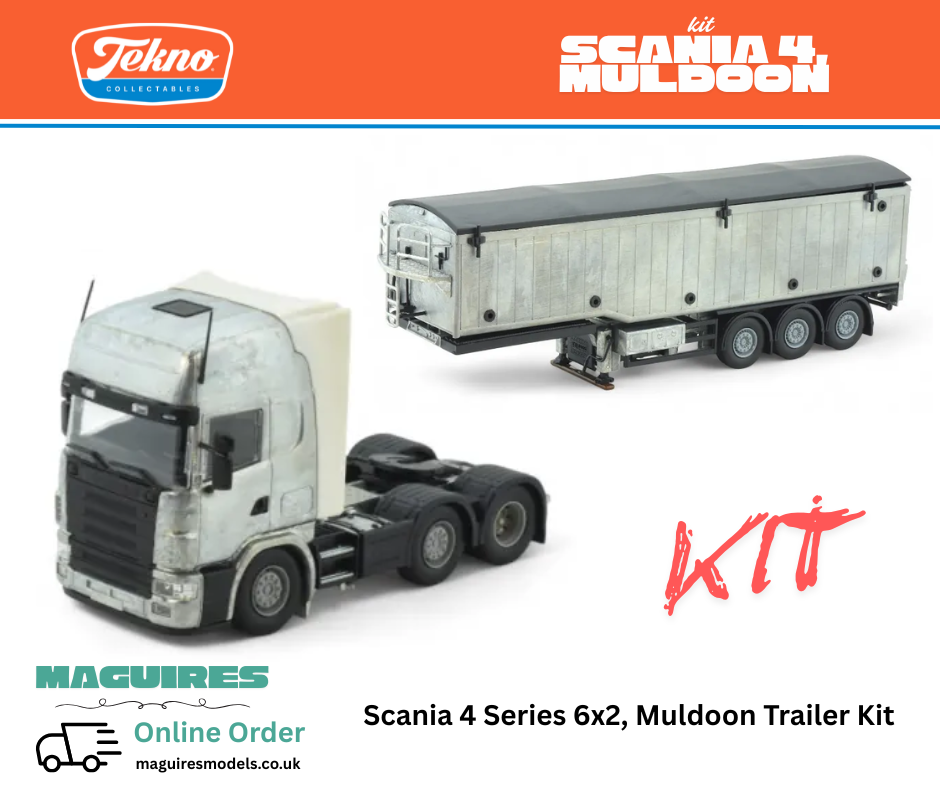 Scania 4 Series Kit, Muldoon Tipper – Maguires Models