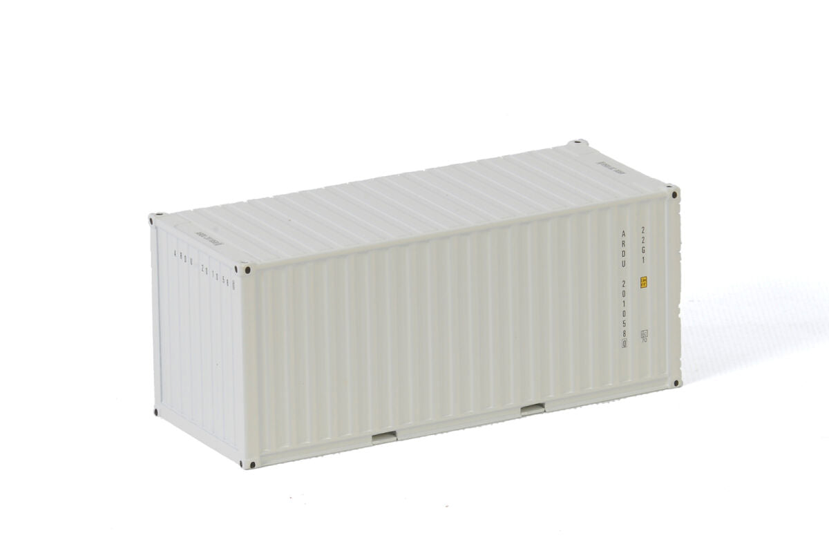 03-2033 | WHITE LINE; 20FT CONTAINER – Maguires Models